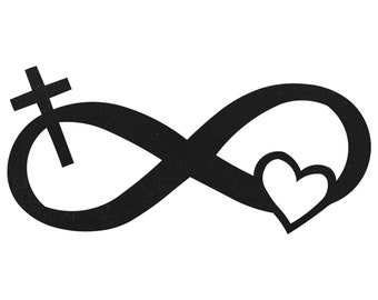 Infinity Faith Sign - Etsy