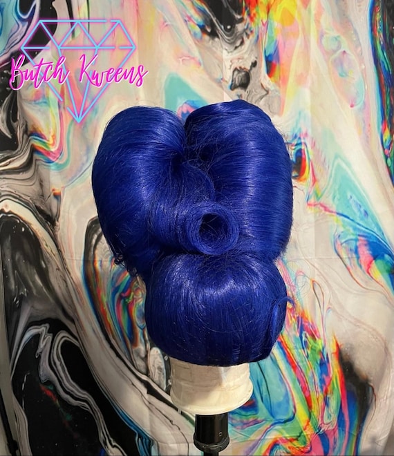 Double Victory Roll Drag Updo Wig - Etsy