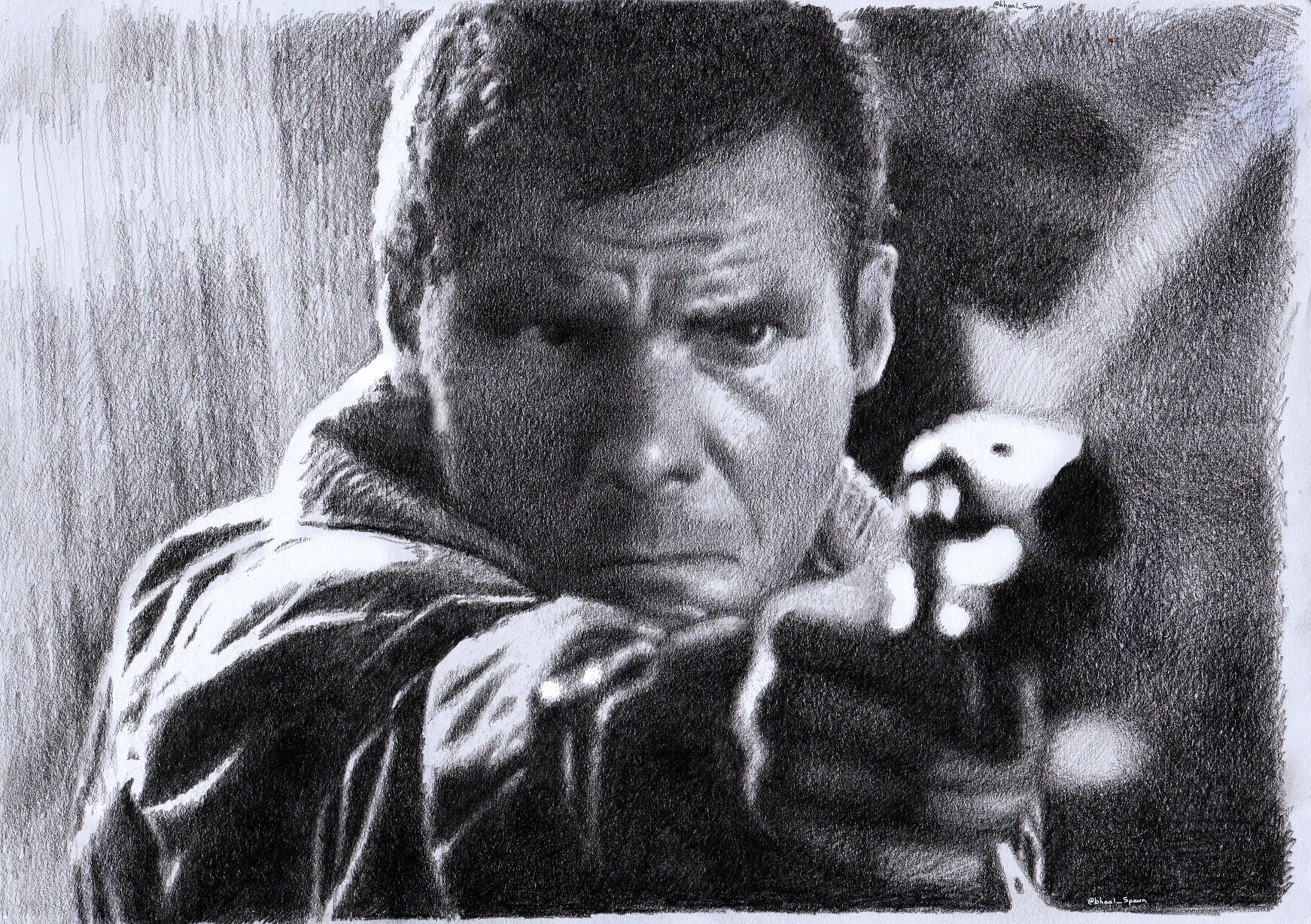 Print - Pencil Drawing - Bladerunner - Sizes 8" X 12" to Poster - Etsy