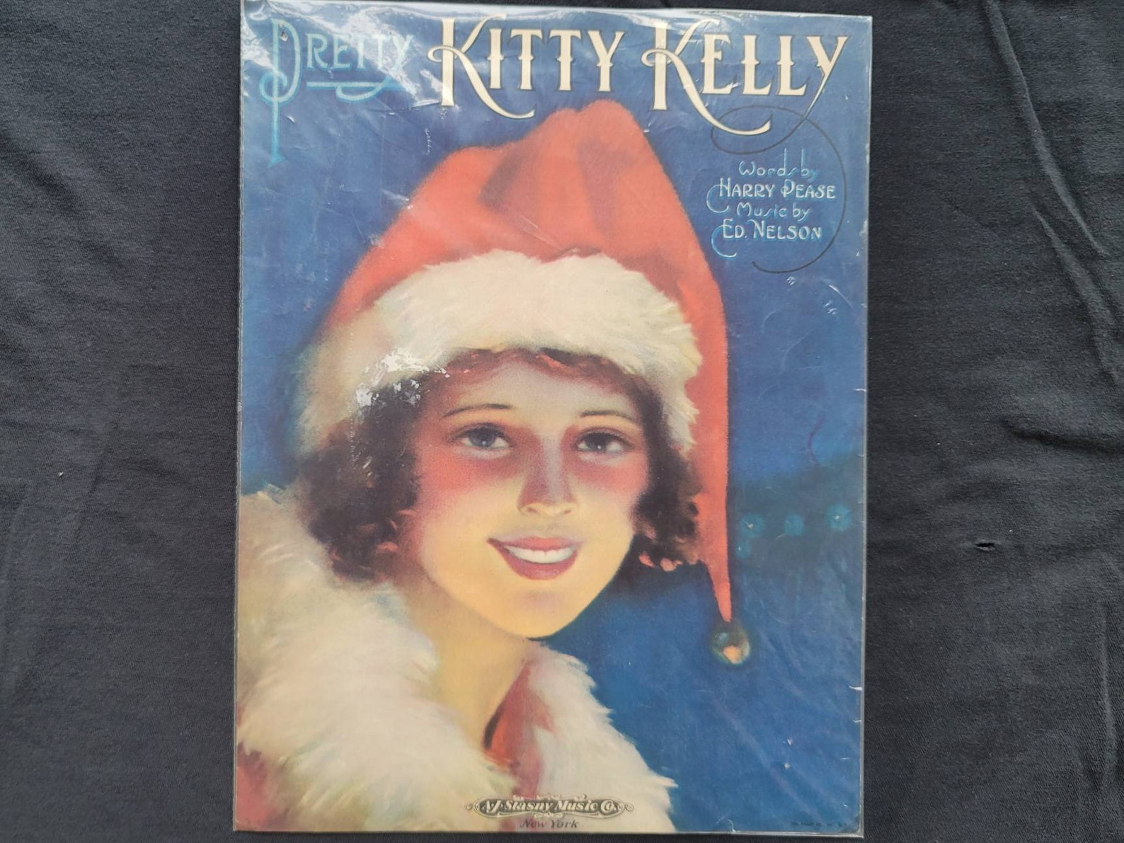 Vintage Sheet Music Pretty Kitty Kelly Beautiful Girl - Etsy