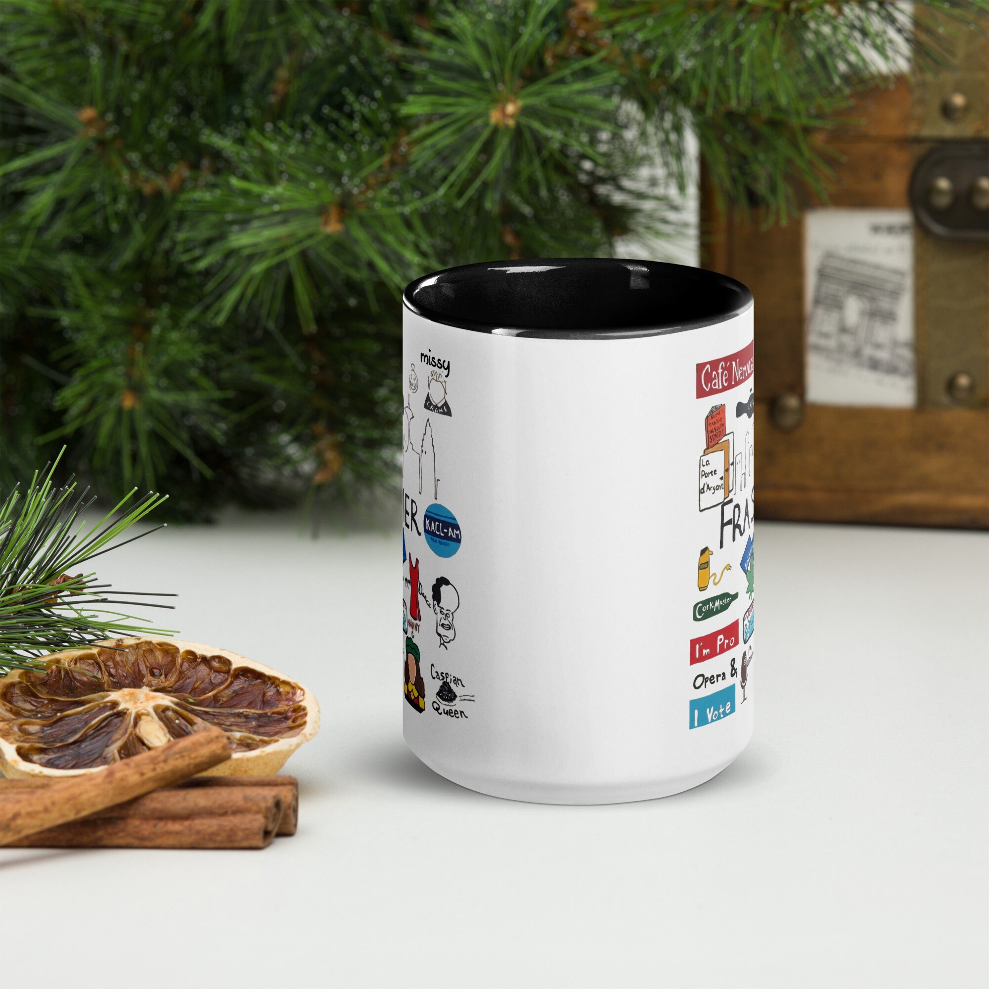 I Love Frasier Fan Ceramic Mug 4 Colors - Etsy