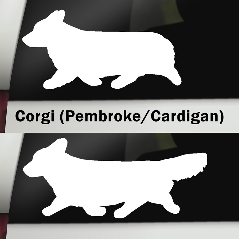 Corgi Decal - Etsy