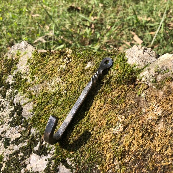 Hand Forged Hook - Etsy