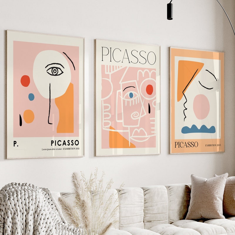 Picasso Print Set - Etsy