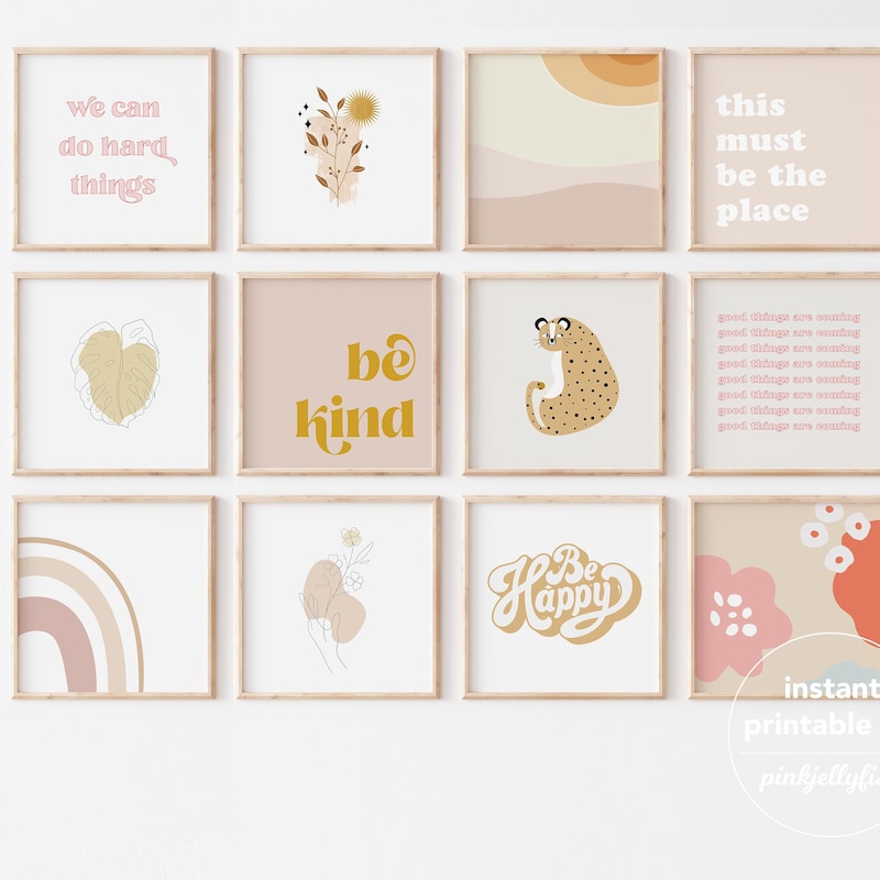 12x12 Printable Girls Room - Etsy