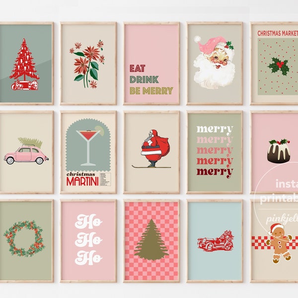 Retro Christmas - Etsy