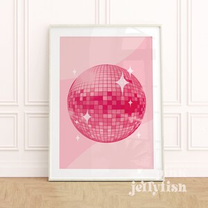 Preppy Prints Wall Decor Set of 6 Digital Prints, Dorm Wall Decor ...