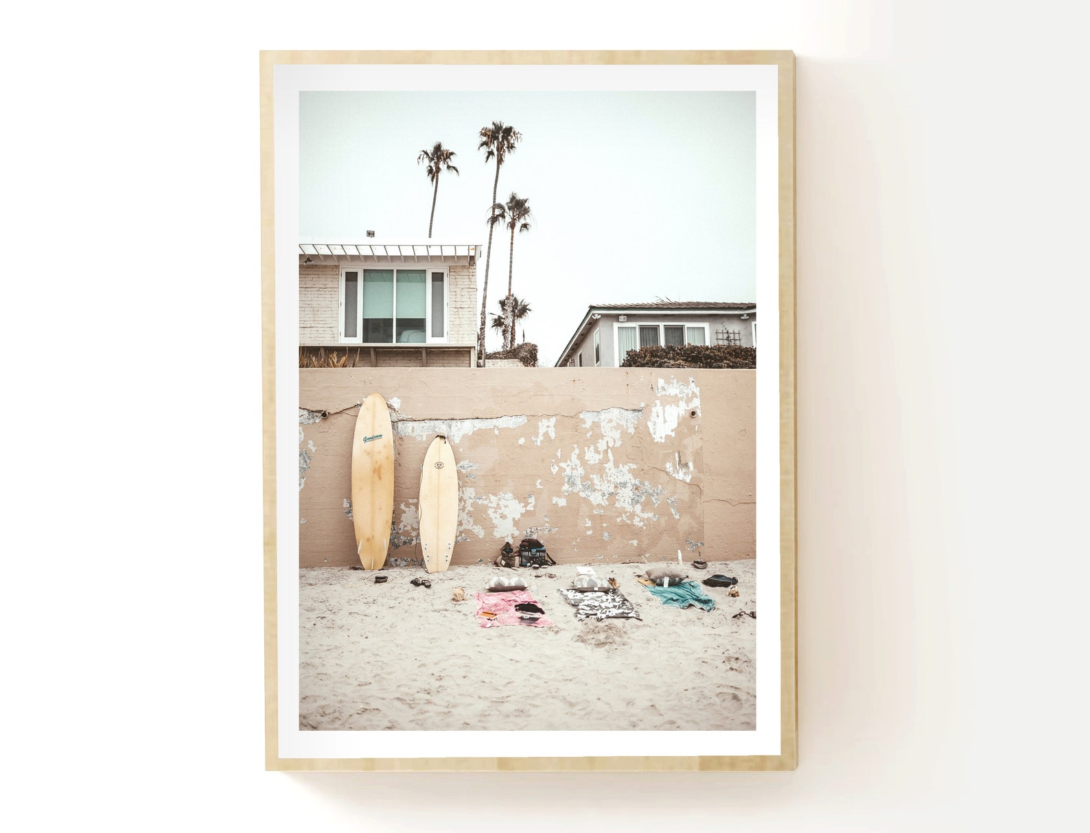 Coastal Prints Set of 3 Beach Printable Surf Photo Download | Etsy