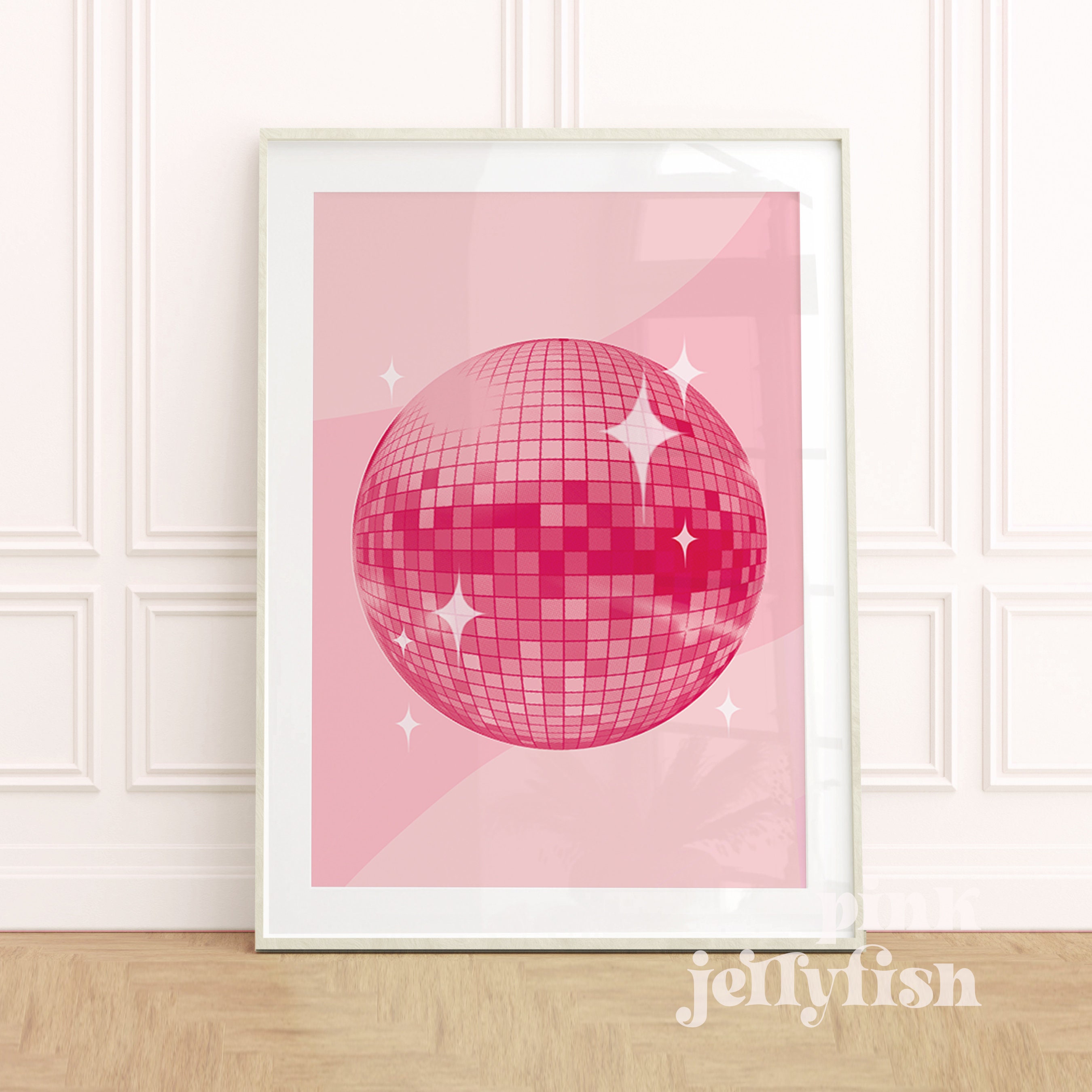 Pink Disco Ball Animations
