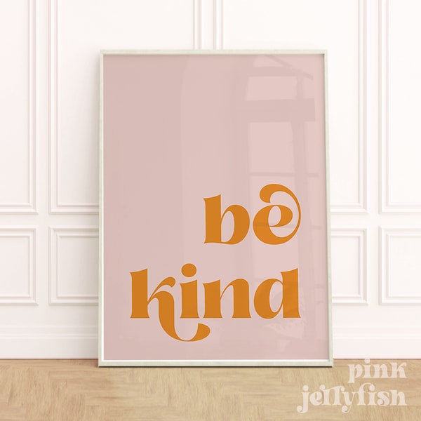 Pink Boho Wall Art - Etsy