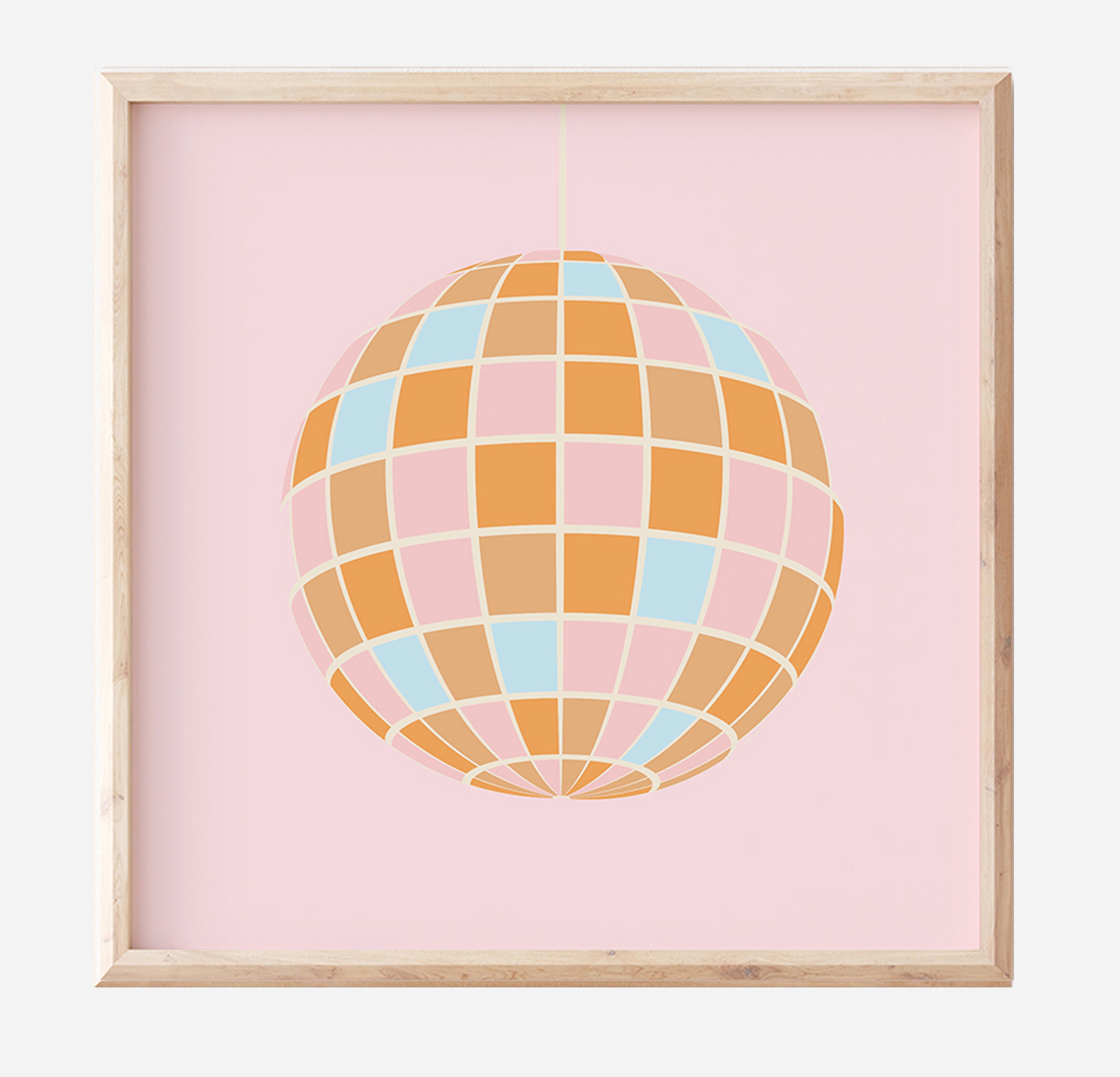 Pink Preppy Wall Art Set of 12, Preppy Room Decor, Dorm Room Decor for ...