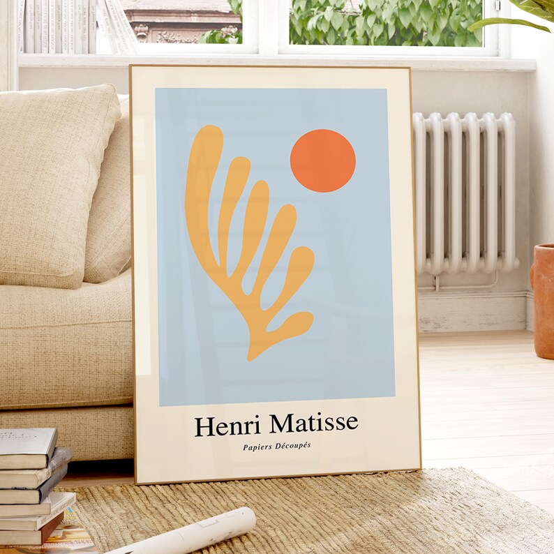 Matisse Wall Art Set of 3 Digital Prints, Trendy Wall Decor, Printable ...