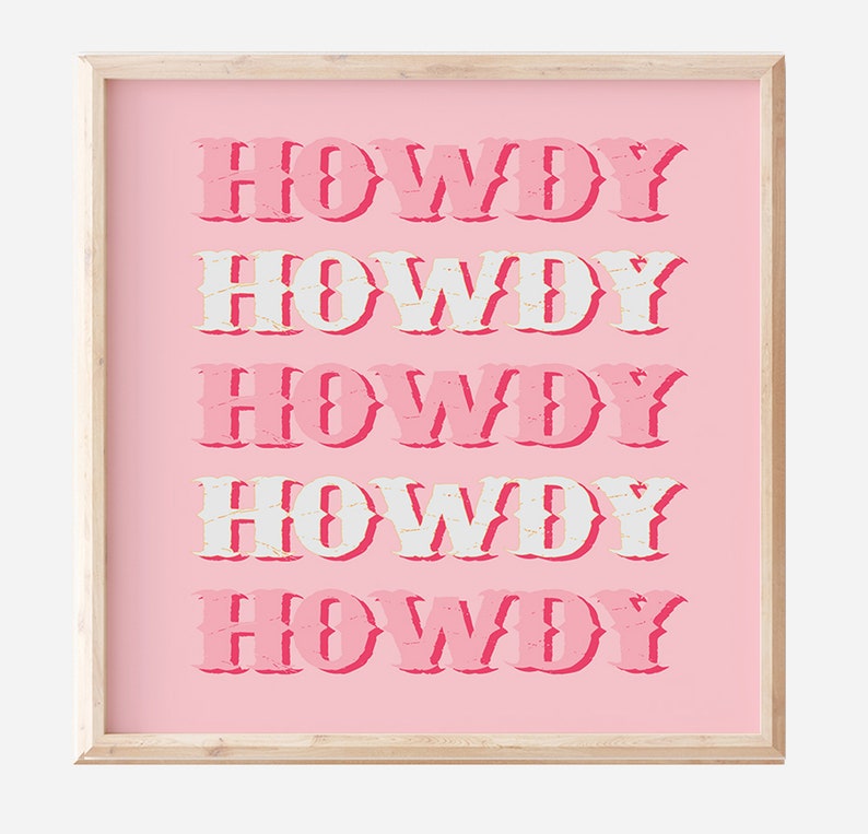 Pink Preppy Wall Art Set of 12, Preppy Room Decor, Dorm Room Decor for ...