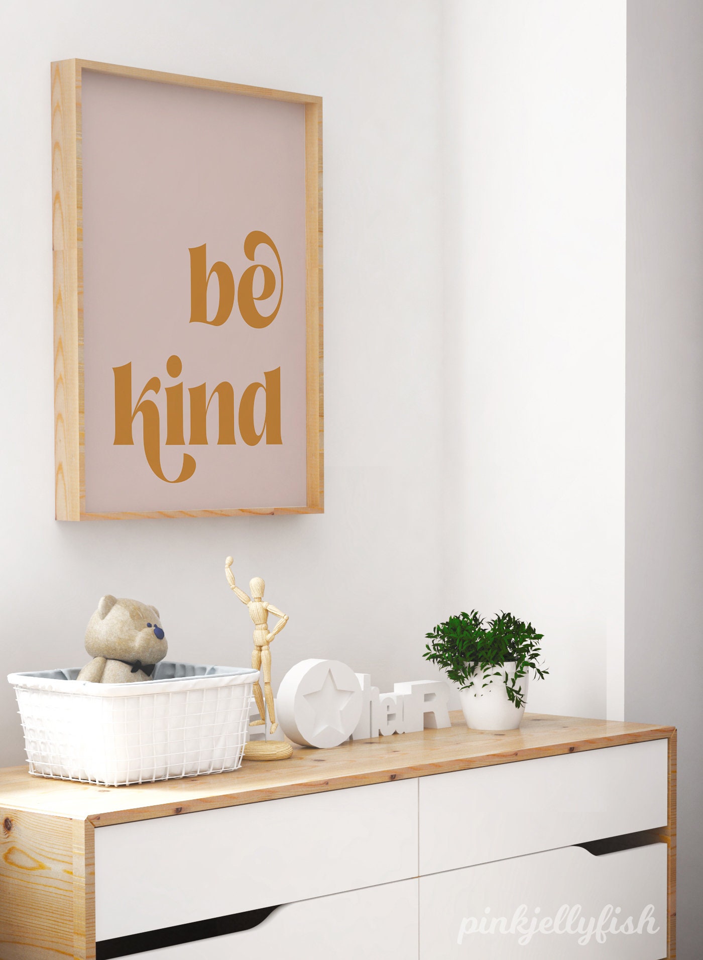 Be kind print boho wall decor printable wall art teen girl | Etsy