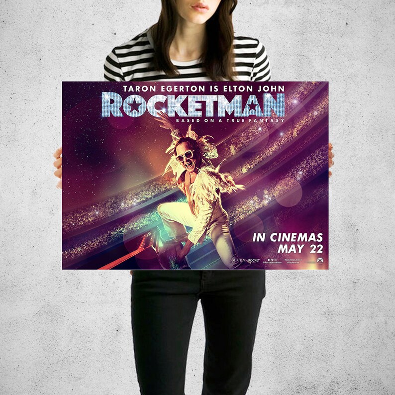 Poster of Rocketman 2019 Digital Download Only A2 and A3 - Etsy UK