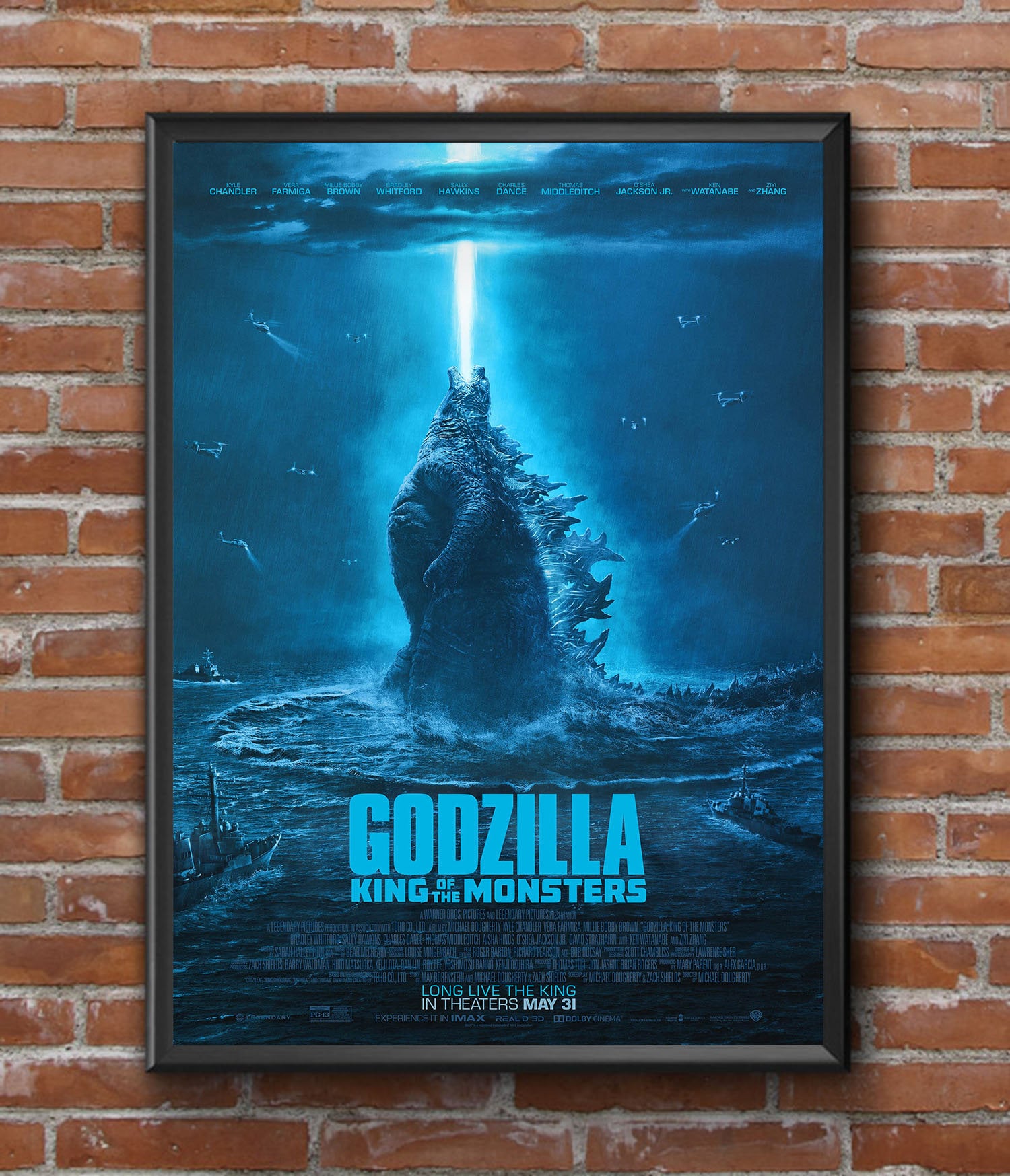 Poster of Godzilla 2019 - Digital Download Only (A2 and A3) - Etsy