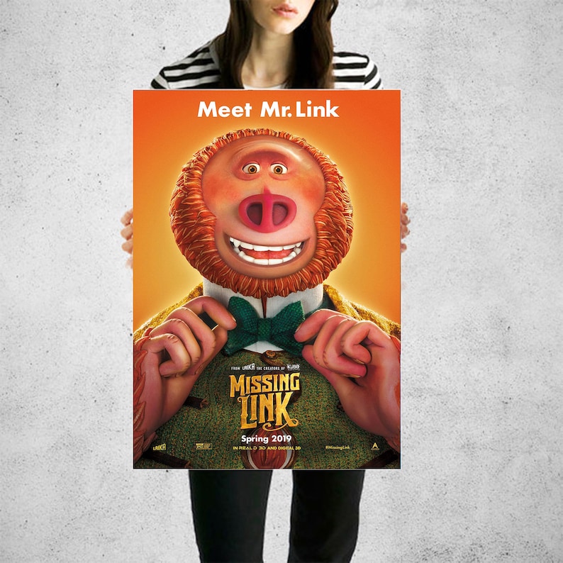 Poster of Missing Link 2019 Digital Download (2 Files A2 and A3) - Etsy