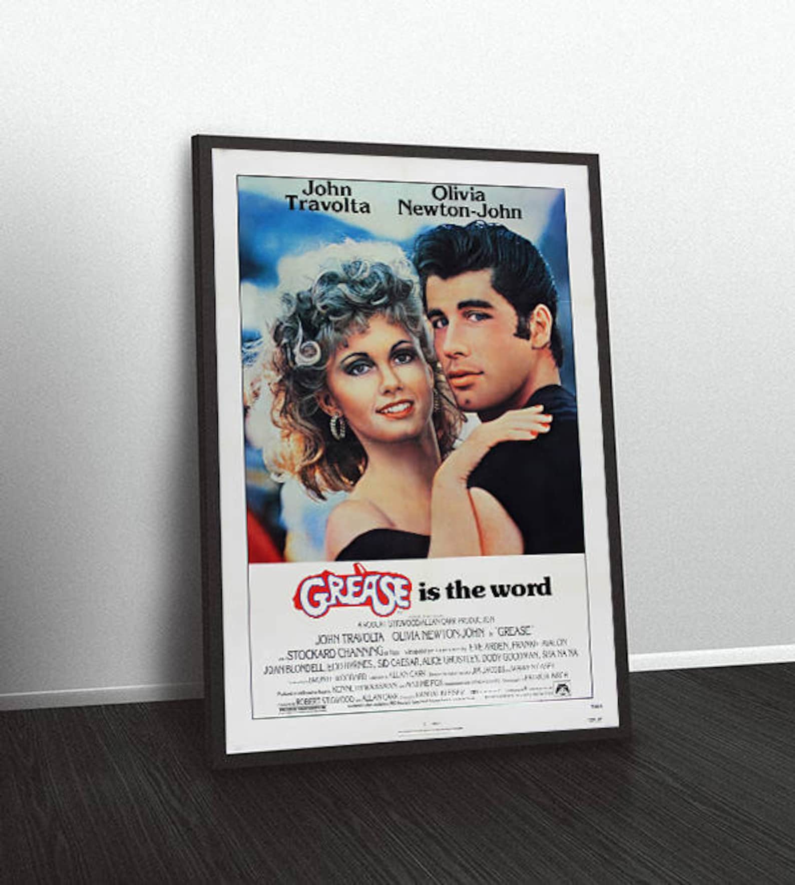 Grease 1978 Poster - Digital Download Only (A2 and A3) - Etsy