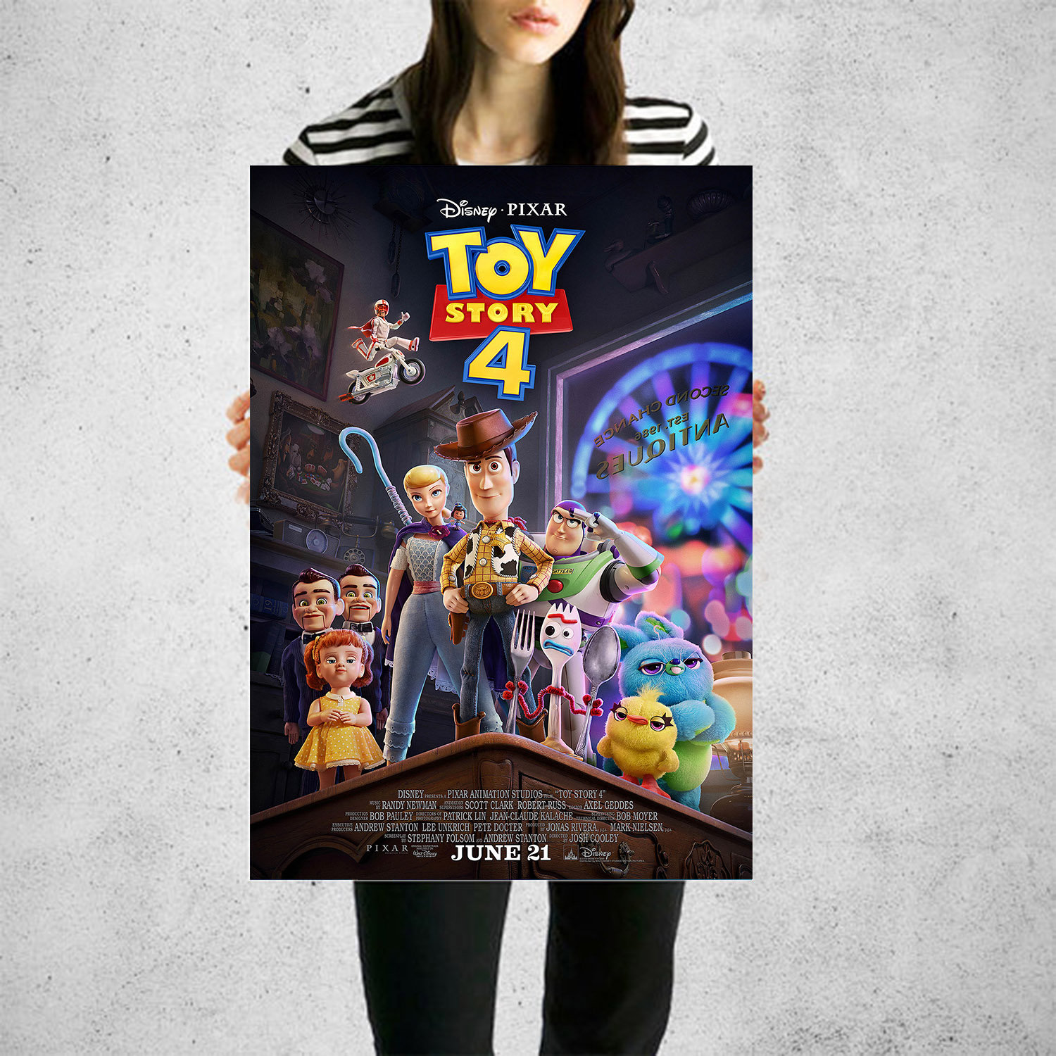 Poster of Toy Story 4, 2019 - Digital Download Only (A2 and A3) - Etsy