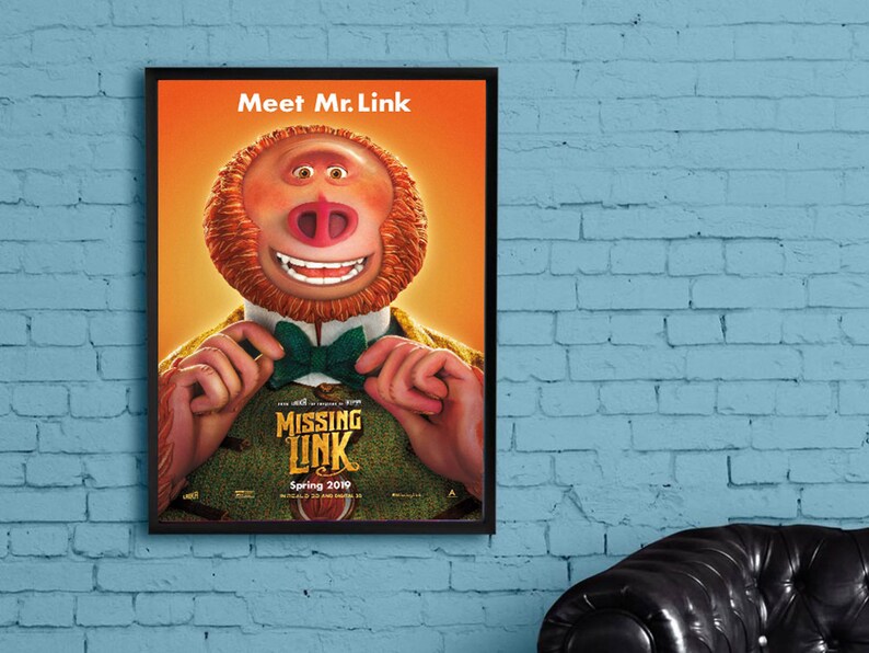 Poster of Missing Link 2019 Digital Download (2 Files A2 and A3) - Etsy