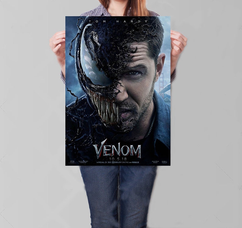 Poster of Venom 2018 - Digital Download Only (A2 and A3) - Etsy