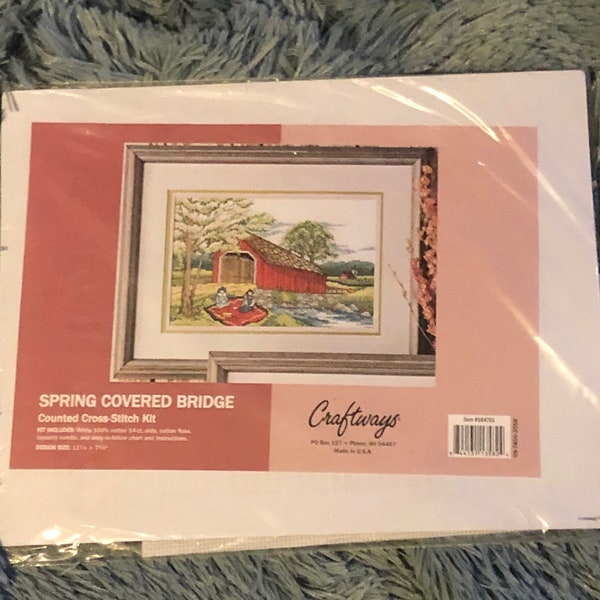 Covered Bridge - Etsy