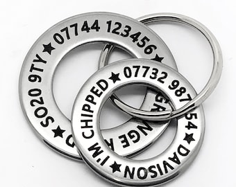 Pet ID Tags - Etsy UK