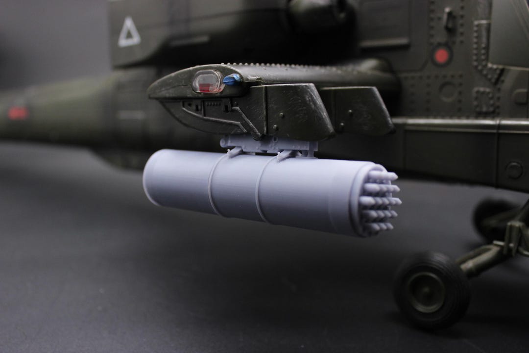 1:18 Scale LAU-61 Rocket Launcher (pair) - BBI Elite Force Apache ...