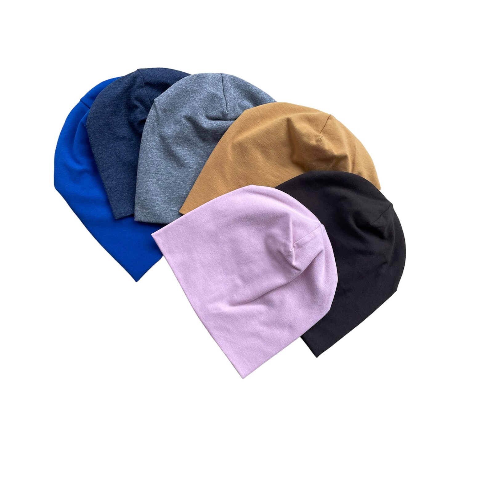 Cotton Beanie, Adult & Kids Beanie, Jersey Beanie, Toddler Lightweight ...