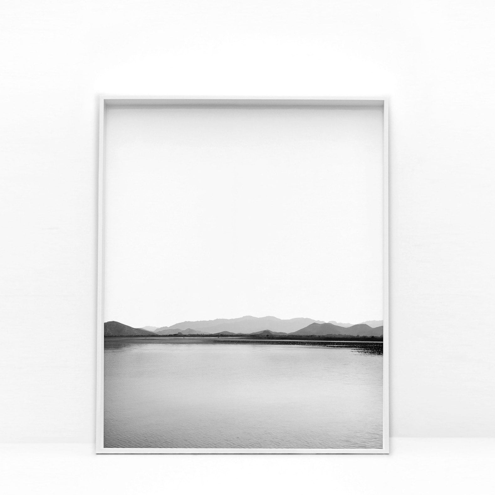 Simple Landscape Photography Set of 2 Art Prints, Set of Two Nordic ...