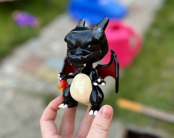 Shiny Charizard Custom Painted Funko Pop Figure - Etsy