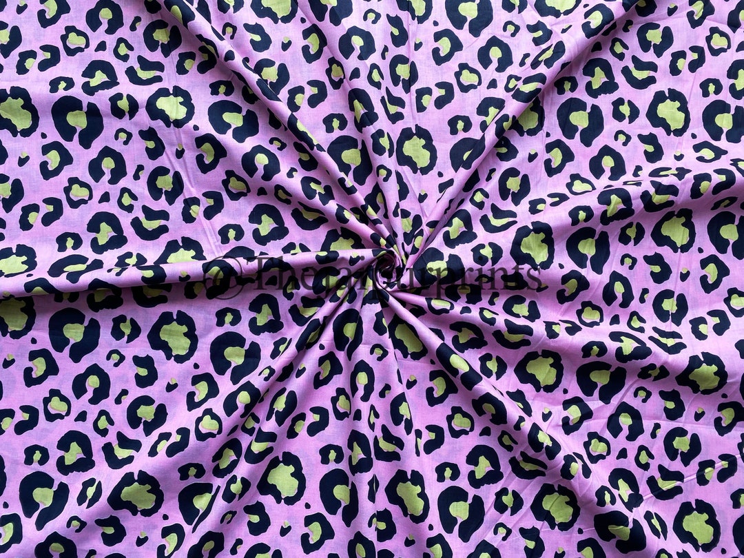 Animal Print, Cheetah, Leopard Print Fabric, Fabric by the Yard, Wild ...