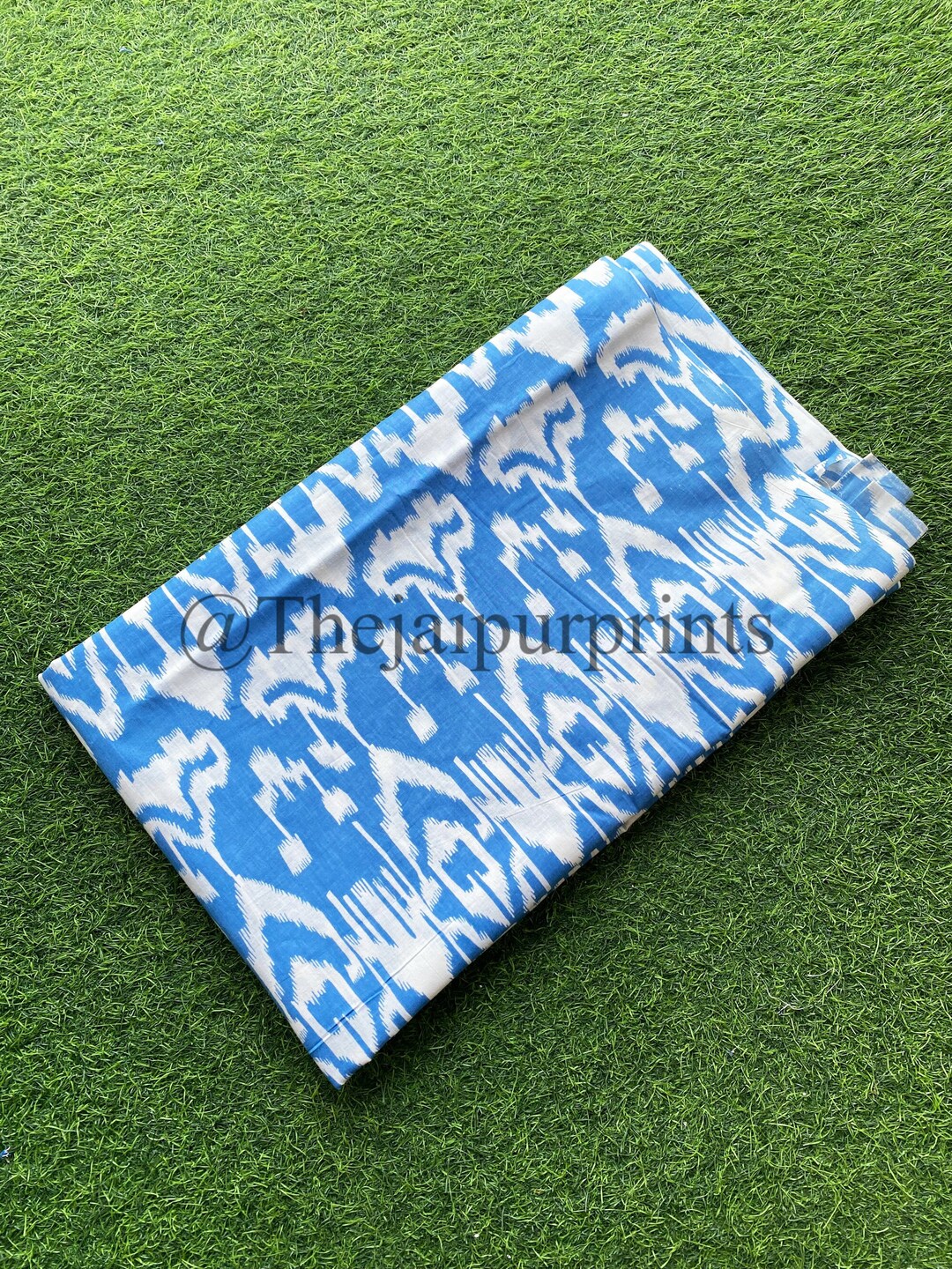 Indonesia Ikat Design Soft Cotton Fabric, Ikat Printed Fabric ...
