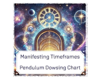 Dowsing Chart - Manifesting Chart - Pendulum Chart - Etsy