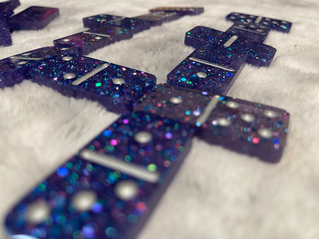 Cosmic Dominoes Custom Dominoes Epoxy Resin Dominoes - Etsy