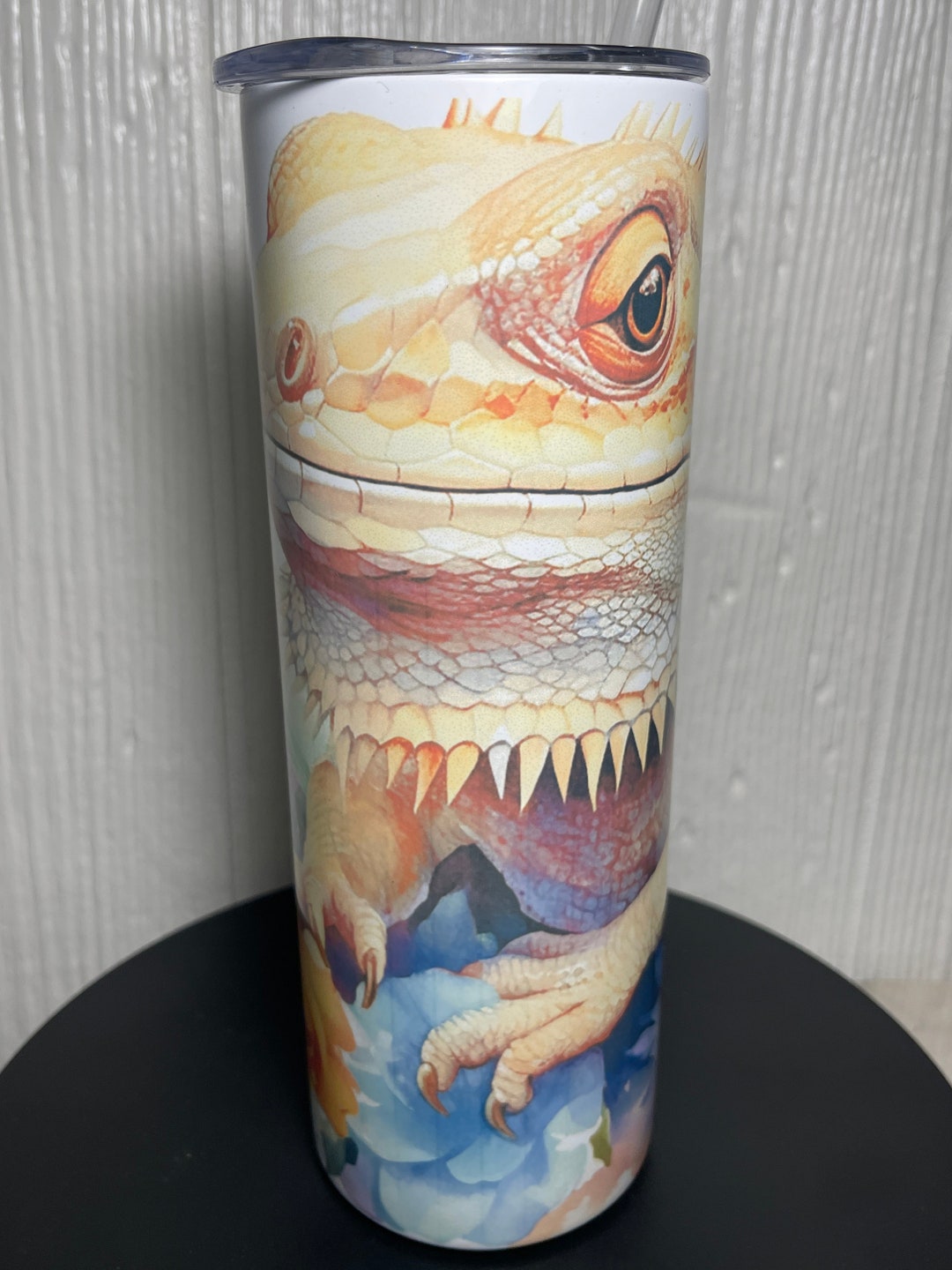 Bearded Dragon Lover Tumbler Lizard Coffee Cup Reptile - Etsy