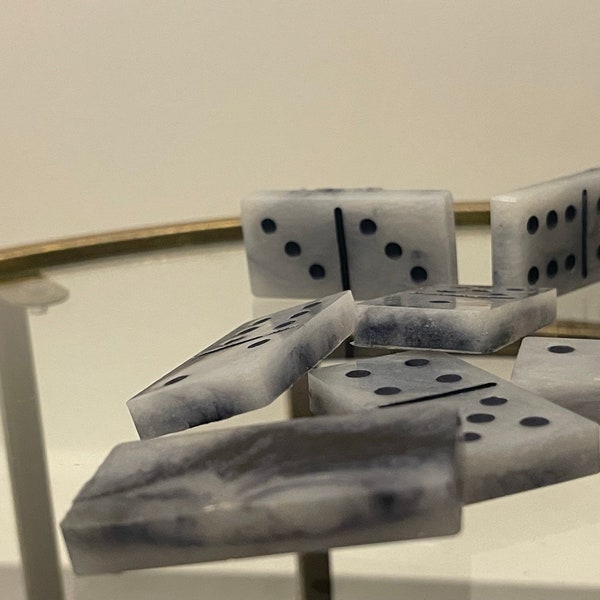 Epoxy Dominoes - Etsy