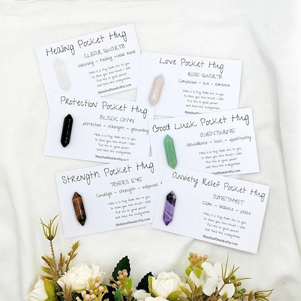 Pocket for Crystals - Etsy