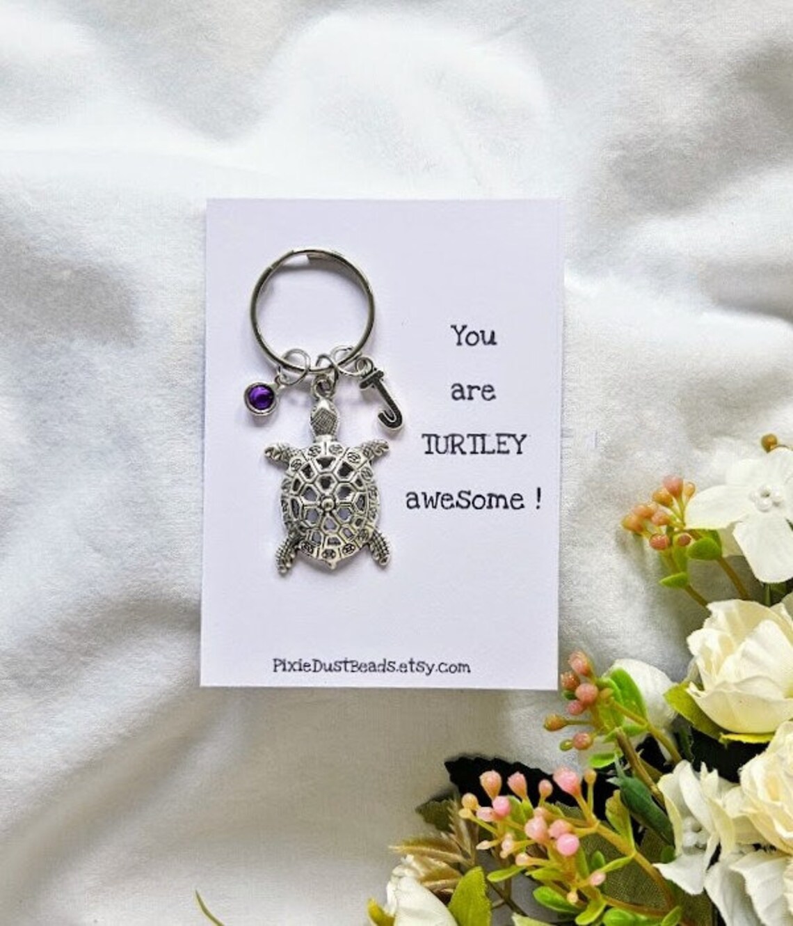 Large Turtle Keyring Turtle Keyring Turtle Keychain Sea - Etsy UK