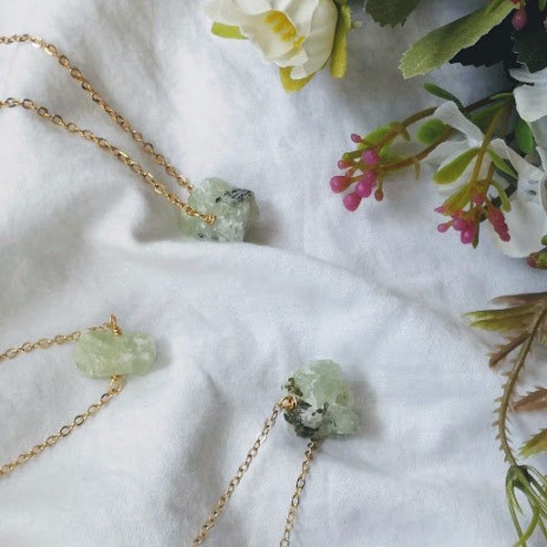 Prehnite Jewelry - Etsy