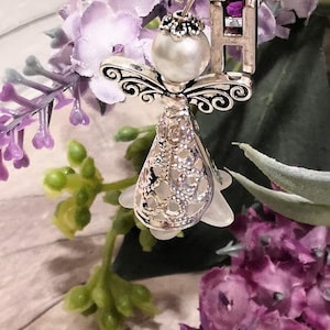 Guardian Angel Keyring ,guardian Angel Keychain, Guardian Angel Gift ...