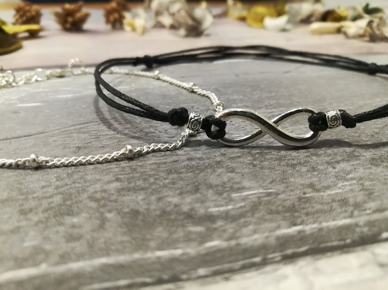 Infinity Anklet, Infinity Jewelry, Boho Anklet, Silver Infinity Anklet ...