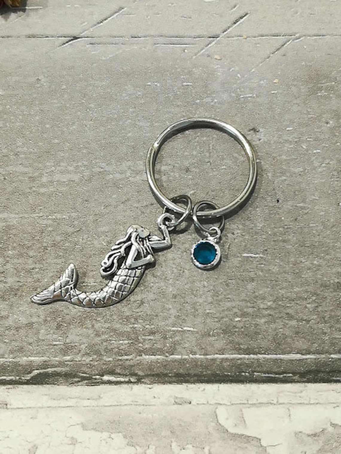 Mermaid Key Ring Mermaid Keychain Sea Life Keyring | Etsy UK