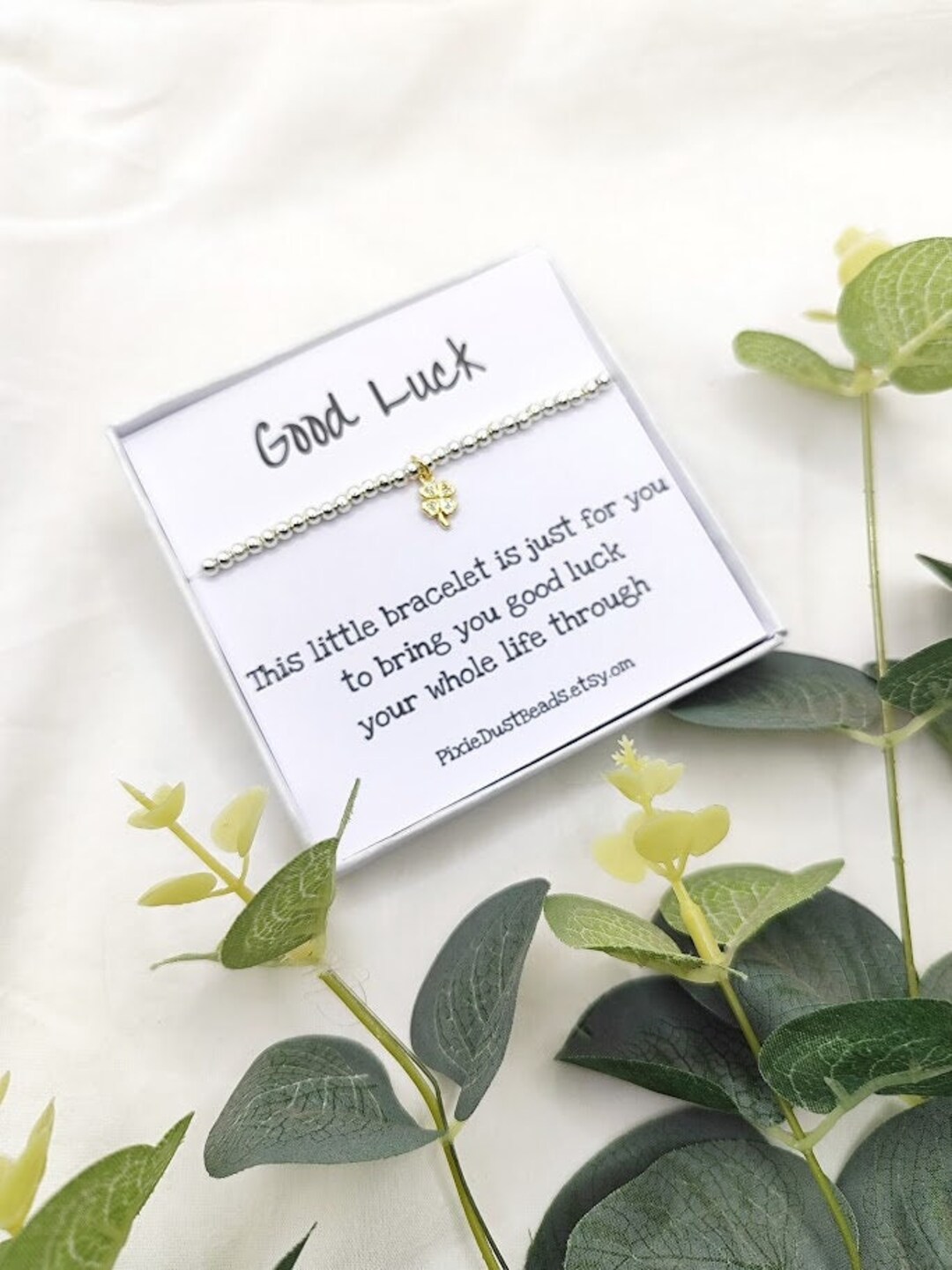 Good Luck Bracelet Gift New Chapter Gift Good Luck Gift New Job Gift ...