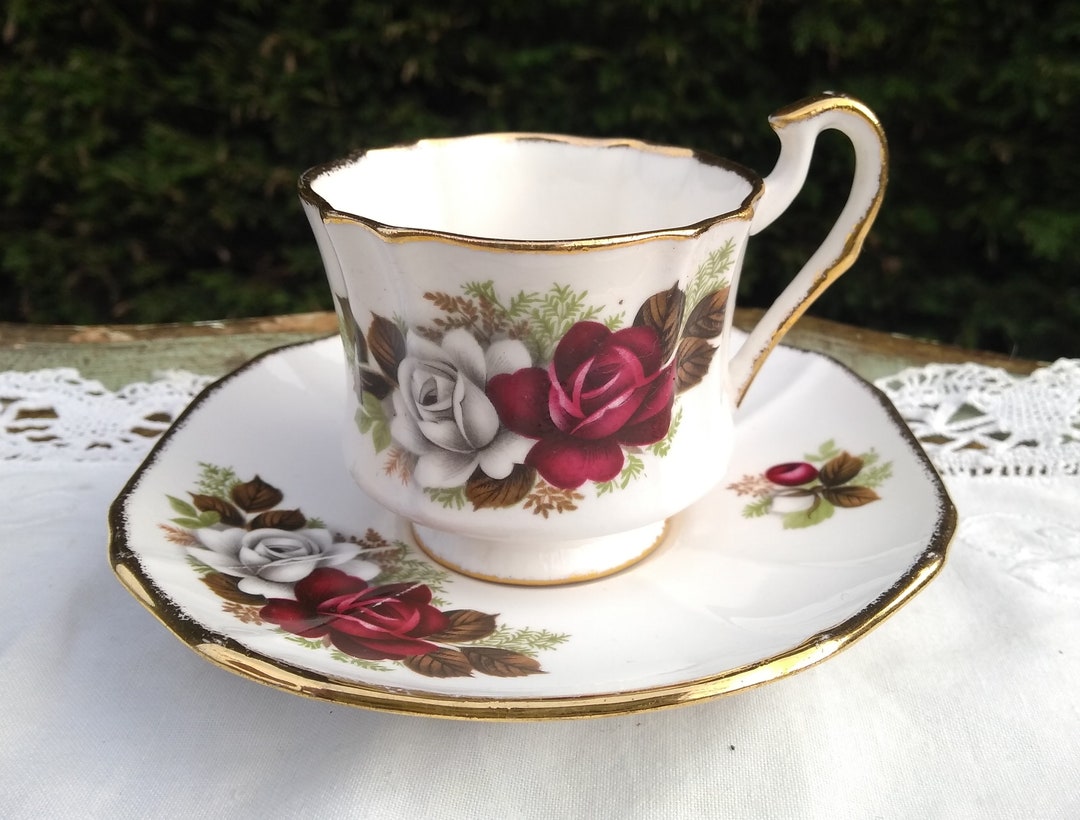 Royal Countess Priory Dale Teacup and Saucer, Vintage Teacup, Afternoon ...