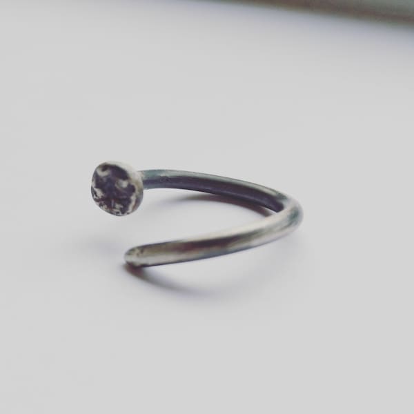Hand Forged Ring - Etsy