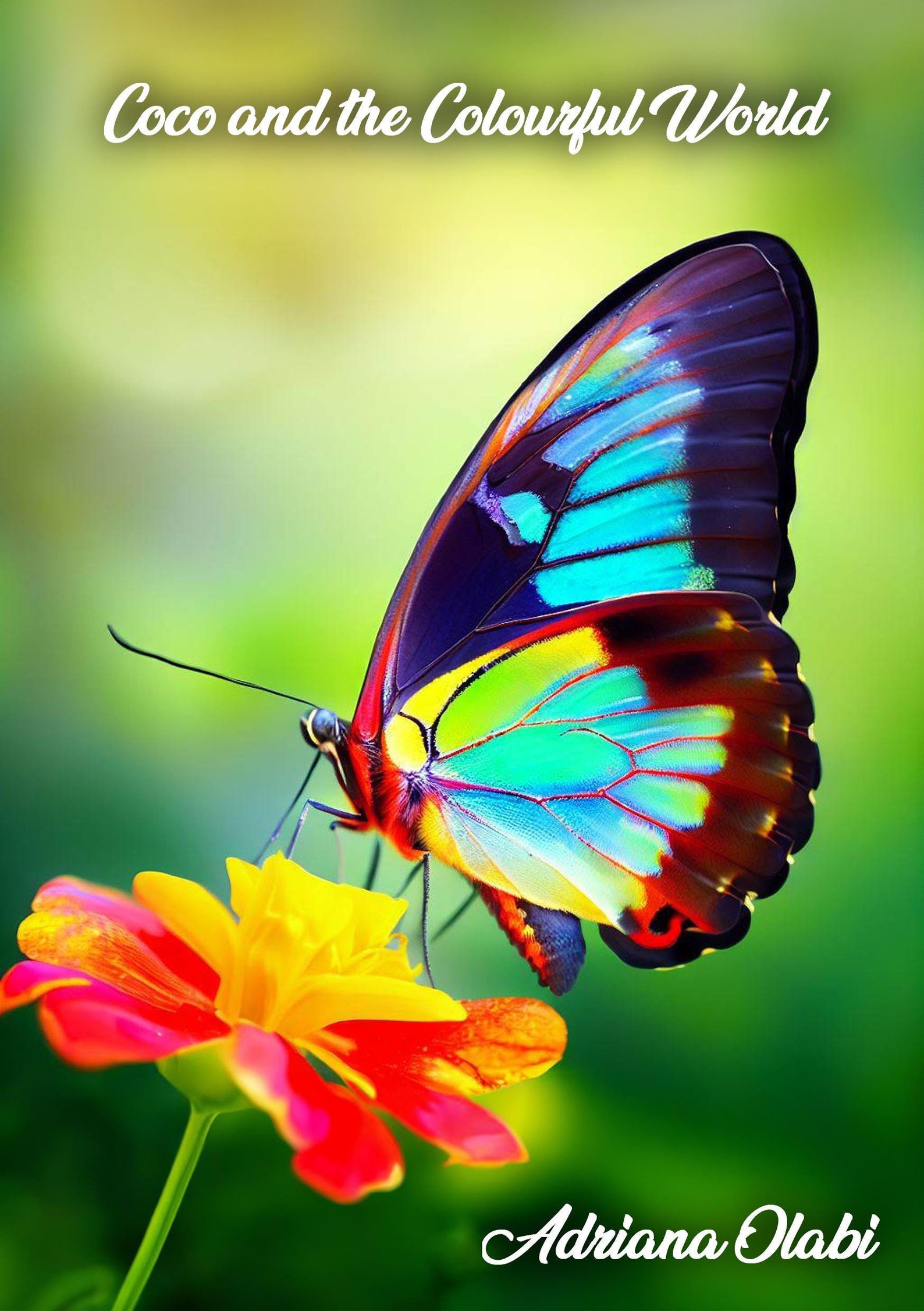 Coco the Butterfly and the Colourful World - Etsy