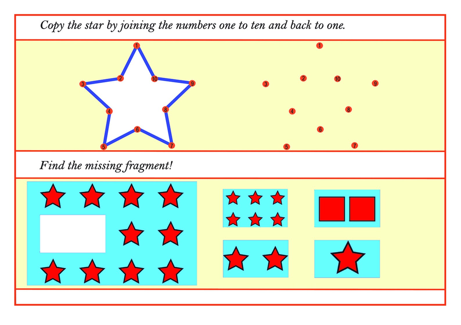 Shapes Activity Cards - Etsy
