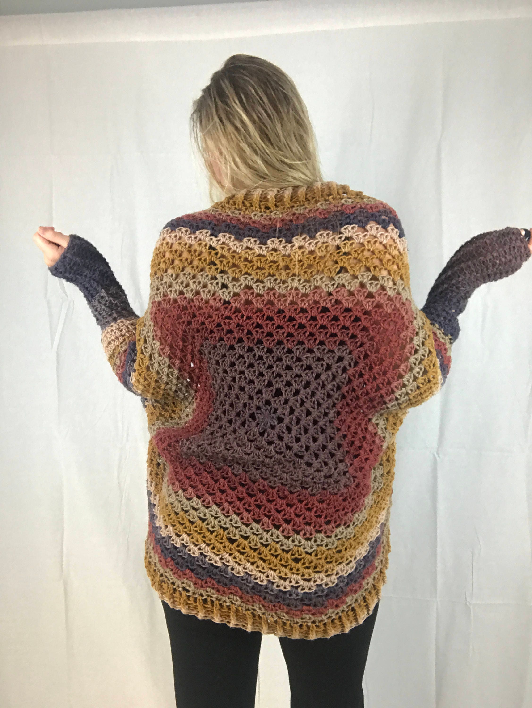 Crochet Pattern Essentially Fall Cardigan | Etsy