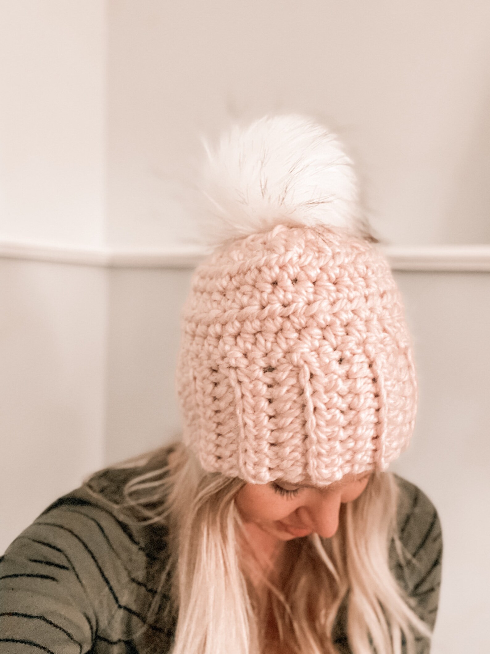 Crochet Hat Pattern the Ash Beanie Crochet Pattern Crochet | Etsy